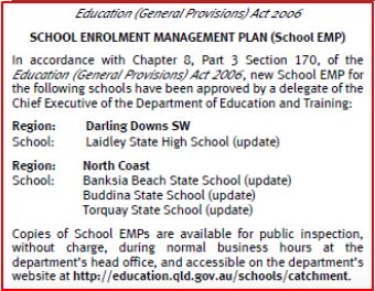 Enrolments